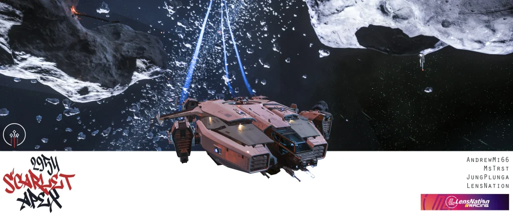 We raced Frigate Class - Scarlet Apex 2054 - LensNation Art - Star Citizen
